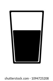 Glass Fluid Silhouette Vector Stock Vector (Royalty Free) 1094725208 ...