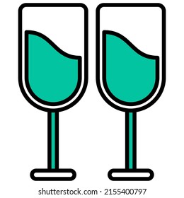 Glass Icon Transparent Background Stock Vector (Royalty Free ...