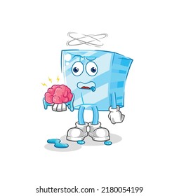 Glass No Brain Vector Cartoon Character Stock Vector (Royalty Free ...
