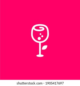 Glass Rose Flower Lab Logo Design Stock Vector (Royalty Free ...