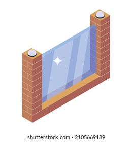 2,128 Isometric glass wall Images, Stock Photos & Vectors | Shutterstock