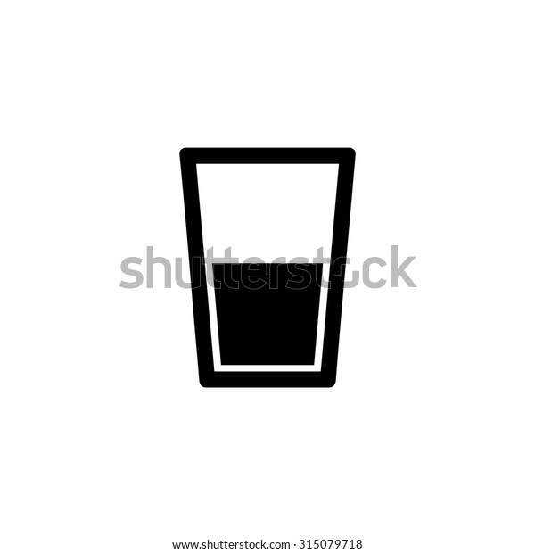 Glass Water Icons Stock Vector (Royalty Free) 315079718 | Shutterstock