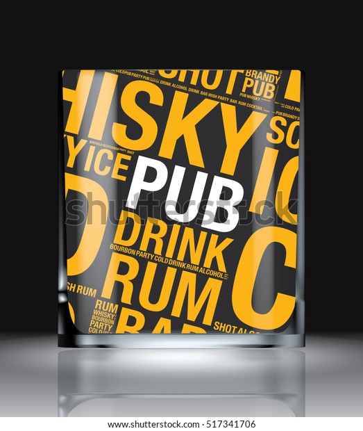 Glass Whisky Word Cloud Concept Vector Stock Vector (Royalty Free ...