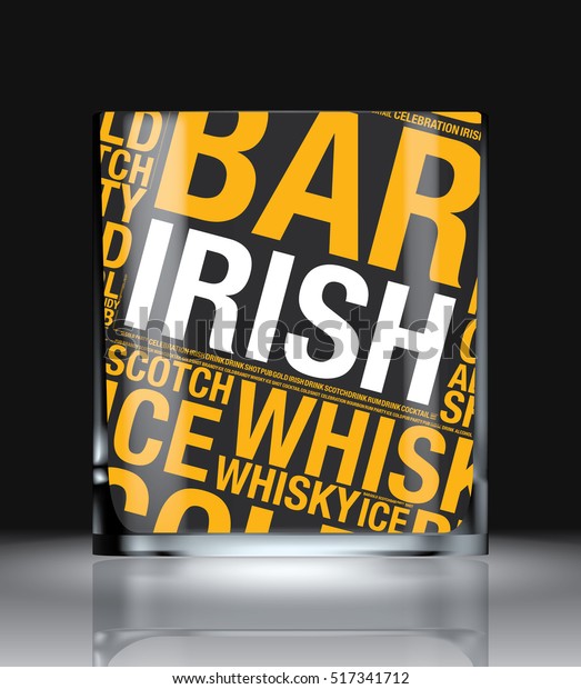 Glass Whisky Word Cloud Concept Vector Stock Vector (Royalty Free ...