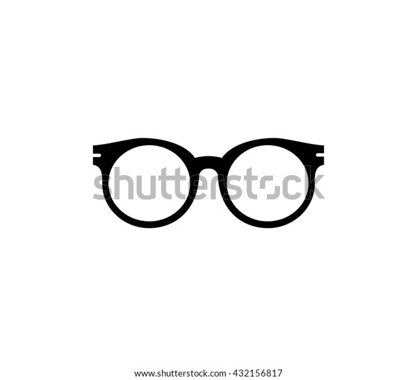 Glasses Icon Retro Glasses Vector Illustration Stock Vector (Royalty ...