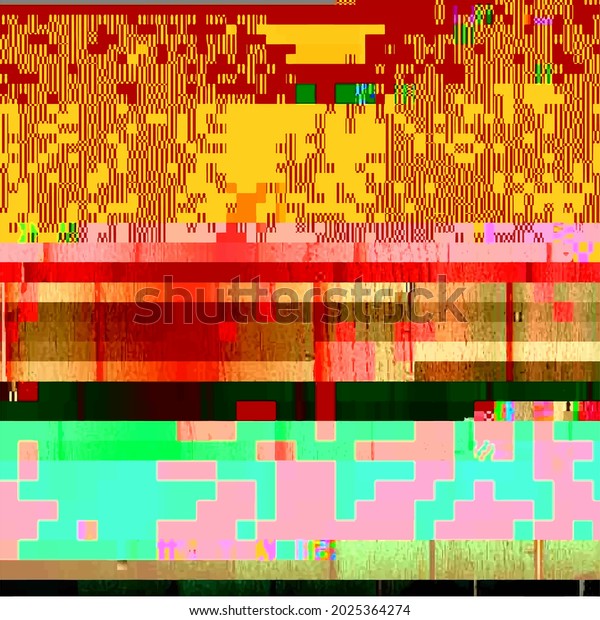 Glitch Color Background Your Design Stock Vector (Royalty Free ...