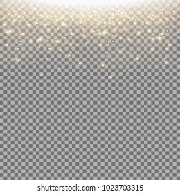 Glittering Stardust On Transparent Background Sparkling: เวกเตอร์สต็อก ...