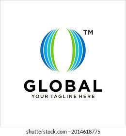 Global Business Logo Vector Design Stock Vector (Royalty Free ...