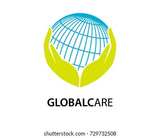 Global Care Logo Template Design Stock Vector (Royalty Free) 729732508 ...