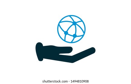 Global Community Icon Vector Stock Vector (Royalty Free) 1494810908 ...