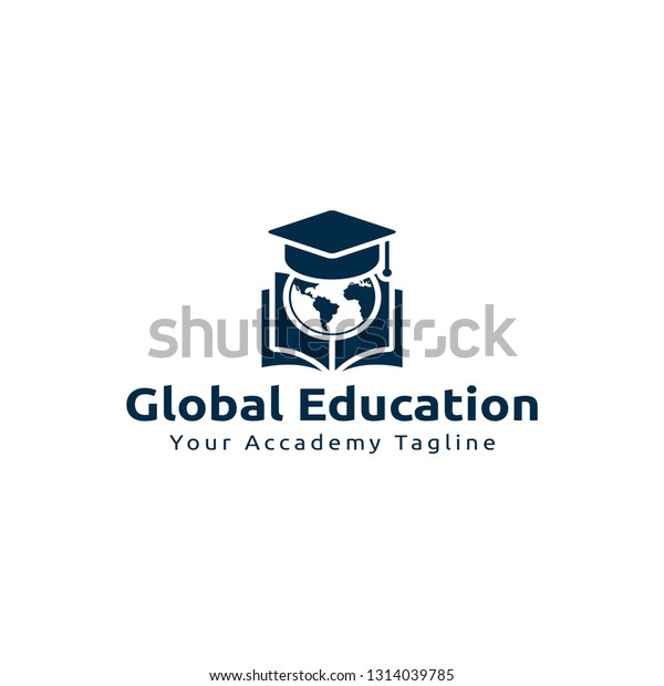Global Education Logo Template Stock Vector (Royalty Free) 1314039785 ...