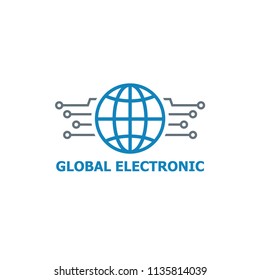 Computer world logo Images, Stock Photos & Vectors | Shutterstock
