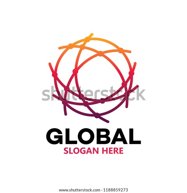 Global Logo Concept Stock Vector (Royalty Free) 1188859273 | Shutterstock
