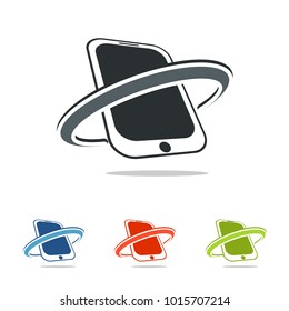 Global Phone Logo Stock Vector (Royalty Free) 1015707214 | Shutterstock