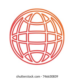 Global Planet Vector Illustration Stock Vector (Royalty Free) 746630839 ...
