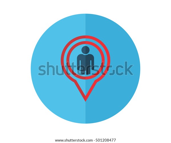 Global Positioning System Figure Business Company Stock Vector (Royalty ...