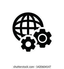 Global Settings Vector Icon Settings Download Stock Vector (Royalty ...