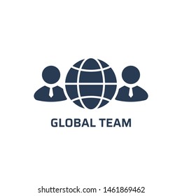 Global Teamwork Leader Logo Blue Five: เวกเตอร์สต็อก (ปลอดค่าลิขสิทธิ์ ...