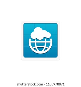 Global Warming App Icon Stock Vector (Royalty Free) 1185978871 ...