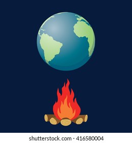 13,832 World On Fire Stock Vectors, Images & Vector Art | Shutterstock