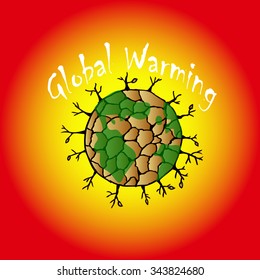 557 How to draw global warming picture Stock Illustrations, Images ...
