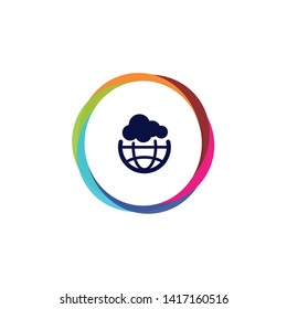 Global Warming Vector App Icon Stock Vector (Royalty Free) 1417160516 ...