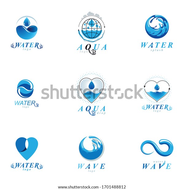 Global Water Circulation Vector Symbol Use Stock Vector (Royalty Free ...