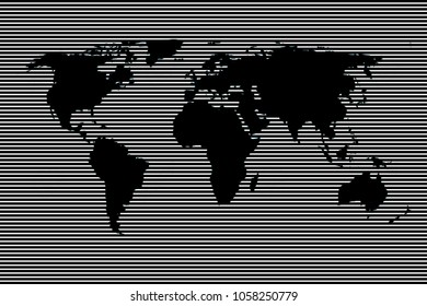3,359 Horizontal line world map Images, Stock Photos & Vectors ...