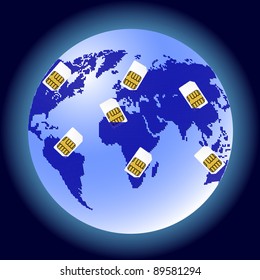 1,853 Globe sim Images, Stock Photos & Vectors | Shutterstock