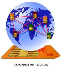 1,853 Globe sim Images, Stock Photos & Vectors | Shutterstock