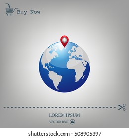 Glossy Globe Marks Vector Illustration Stock Vector (Royalty Free ...