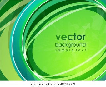 Glossy Green Background Stock Vector (Royalty Free) 49283002 | Shutterstock