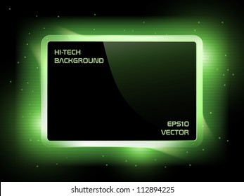 Glossy Labels Placeholders Your Test Eps10 Stock Vector (Royalty Free ...