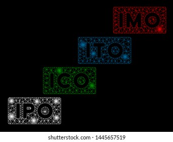 Glossy Mesh Imo Levels Glitter Effect Stock Vector (Royalty Free ...