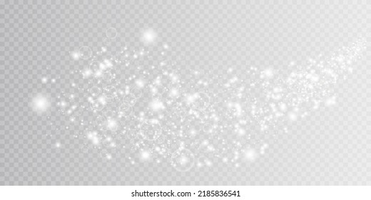 Glow Light Effect On Transparent Background Stock Vector (Royalty Free ...