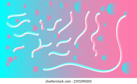 Glowing Object Glowing Creature Wallpaper Under Stock Vector (Royalty ...
