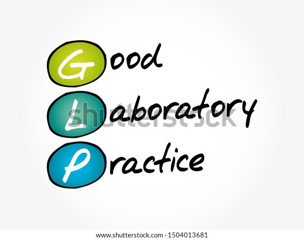 Glp Good Laboratory Practice Acronym Medical Stock Vector (Royalty Free ...