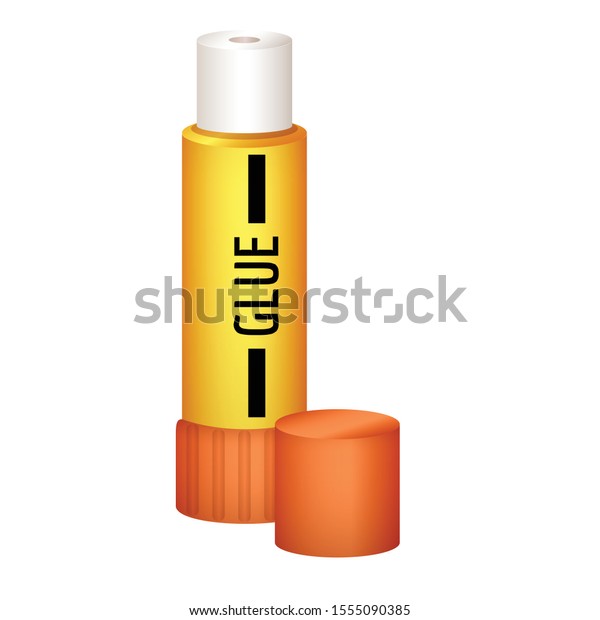 Glue Stick Icon Cartoon Glue Stick Stock Vector (Royalty Free ...