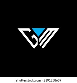 Gm Letter Logo Creative Design Vector Stock Vector (Royalty Free ...