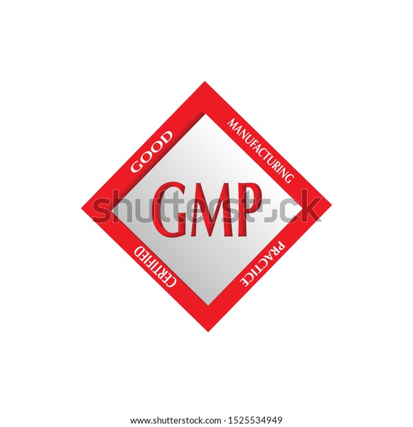Gmp Good Manufacturing Practice Certified Stamp Stock Vector (Royalty ...