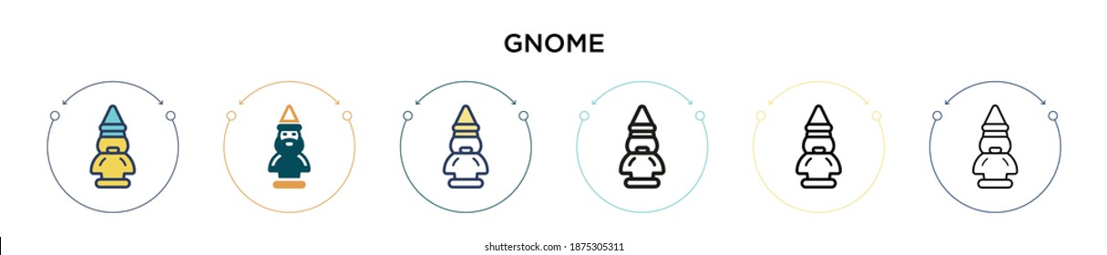 181 Gnome Outlines Summer Images, Stock Photos & Vectors | Shutterstock