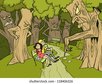 Caveman Dragging His Woman By Her Stock Vector (Royalty Free) 73760263 ...