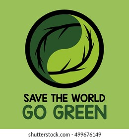 Go Green Campaign Stock Vector (Royalty Free) 499676149 | Shutterstock