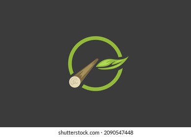 Go Green Circle Logo Design Stock Vector (Royalty Free) 2090547448 ...