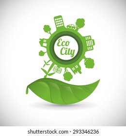 Go Green Digital Design Vector Illustration Stock Vector (Royalty Free ...