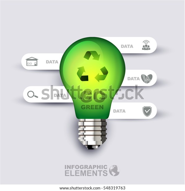 Go Green Infographic Stock Vector (Royalty Free) 548319763 | Shutterstock