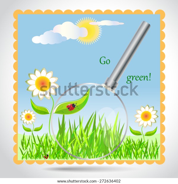 Go Green Stamp Vector Design Stock Vector (Royalty Free) 272636402 ...