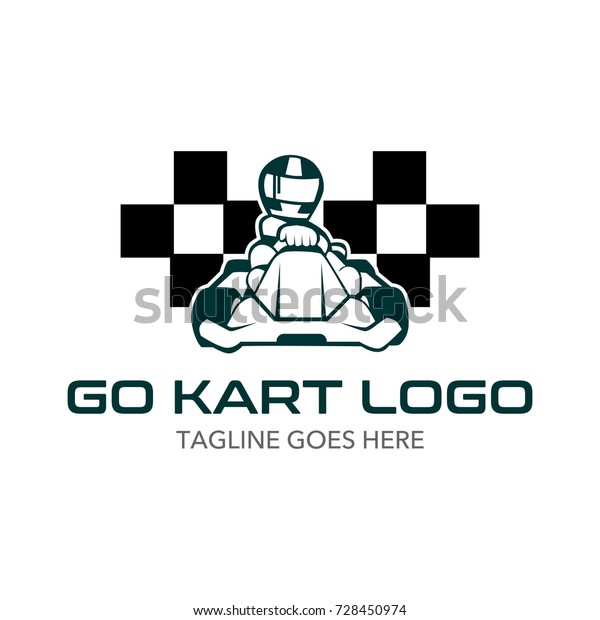 Go Kart Logo Illustration Stock Vector (Royalty Free) 728450974 ...