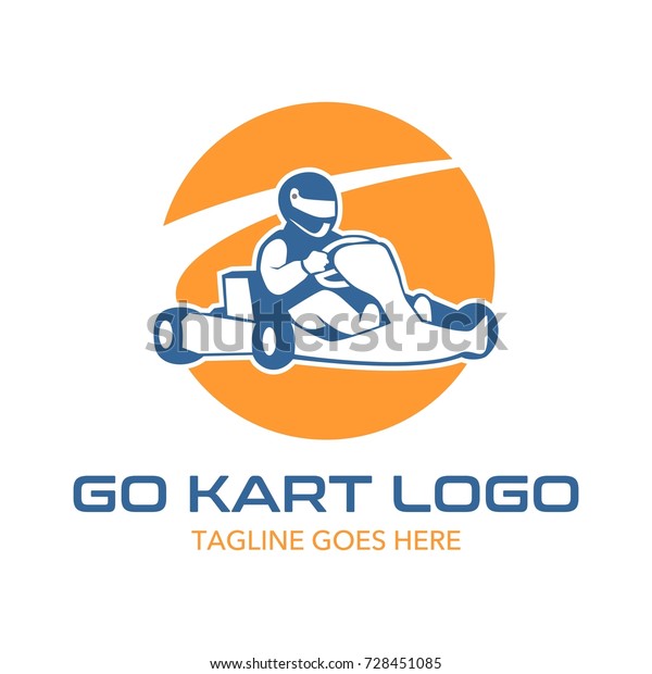 Go Kart Logo Illustration Stock Vector (Royalty Free) 728451085 ...