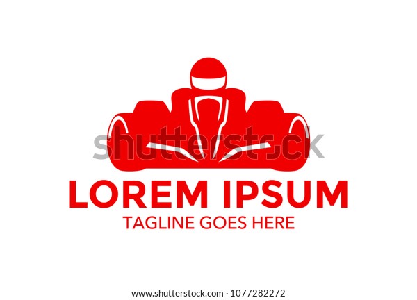 Go Kart Logo Vector Illustration Stock Vector (Royalty Free) 1077282272 ...